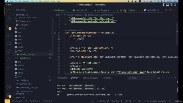 007 How to skip test in Go and config test flag in vscode