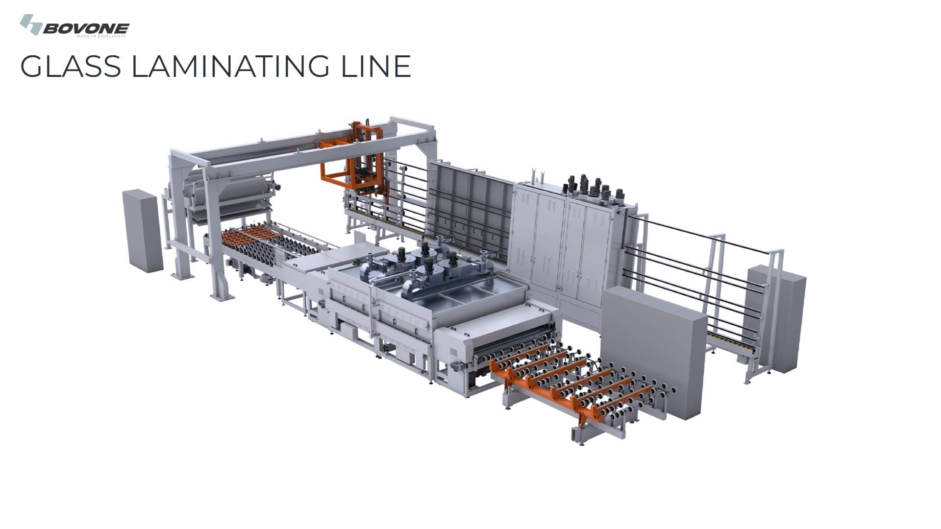 Compact Glass Laminating Line BOVONE s.r.l.