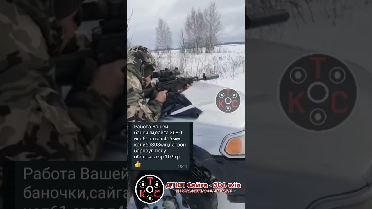 Отстрел ДТКП 308 win