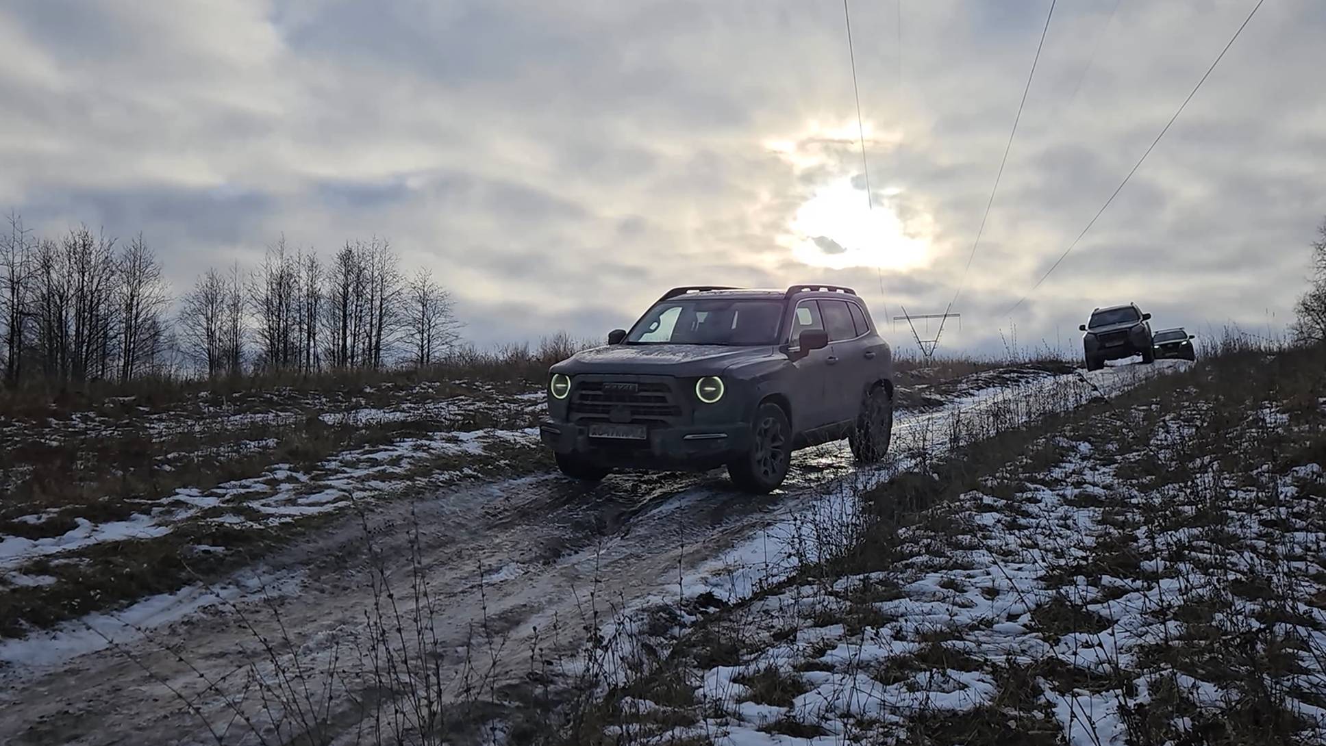 HAVAL DARGO X, TANK 500, TANK 300, SKODA KODIAQ, KIA Mohave и др. покоряют ледяные поля и косогоры