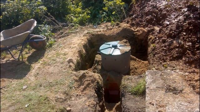 Монтаж автономной канализации Биотанк 4 ПР