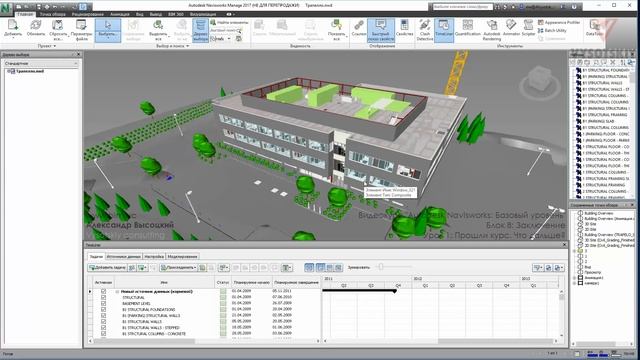 Autodesk Navisworks: Базовый уровень