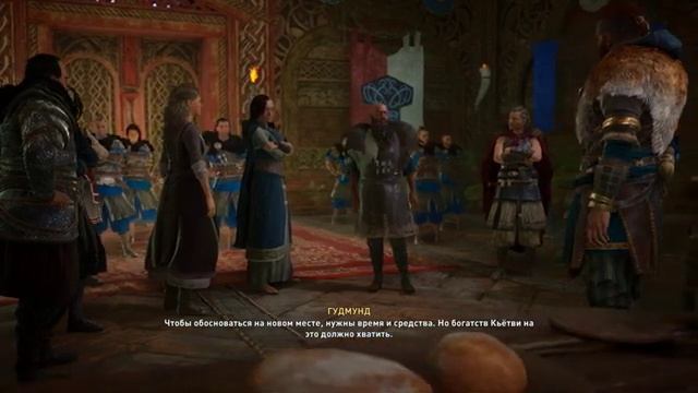 Assassin's Creed Valhalla №7 - Отплытие в Англию и история Лейлы Хасан (2022, оригинальная озвучка)
