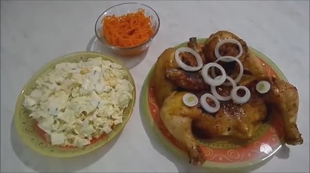 ЦЫПЛЁНОК В ГРАНАТОВОМ СОУСЕ