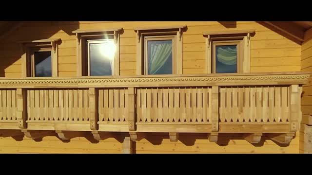 ШАЛЕ в Подмосковье. Обзор дома из клееного бруса по проекту " Тироль 155м2". НАРХОЗСТРОЙ.