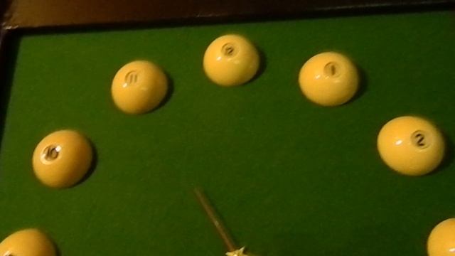 Часы для бильярдной комнаты