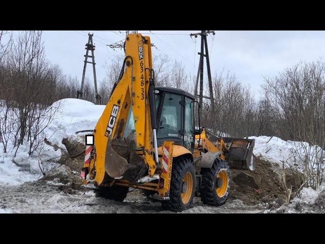 Проверка JCB 5CX ECO экскаватор-погрузчик
