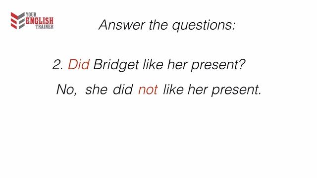 Уровень 1. Урок 19. Your English Trainer. Интенсив курс для начинающих