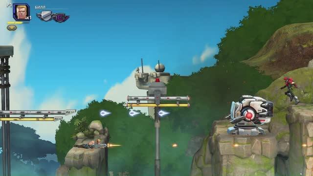 Contra  Operation Galuga уже не денди)) 1 миссия.