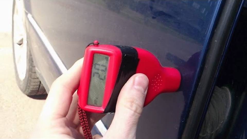 #RR# Как определить битый автомобиль. Использование толщиномера