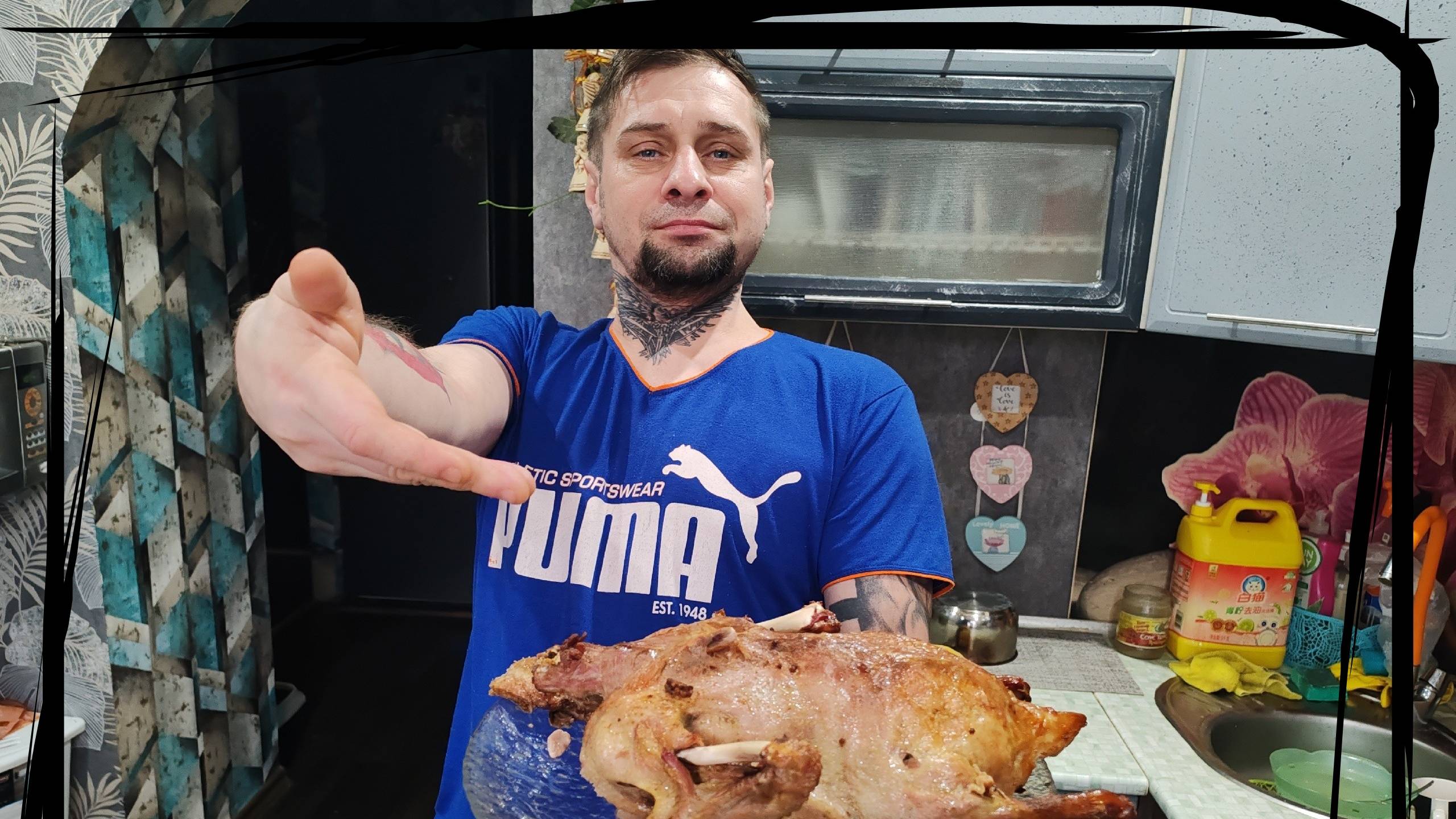 ГОТОВКА УТКИ С ЯЛОКАМИ И НЕМНОГО МОЕГО НОВОГО ГОДА