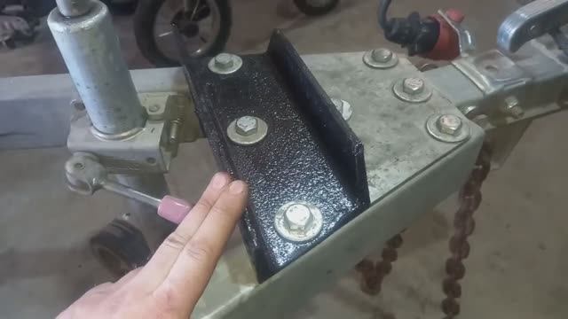 Усиление сцепного устройства МЗСА