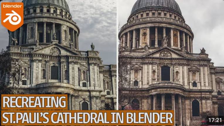 Святого Павла... в blender! Вот как я это сделал