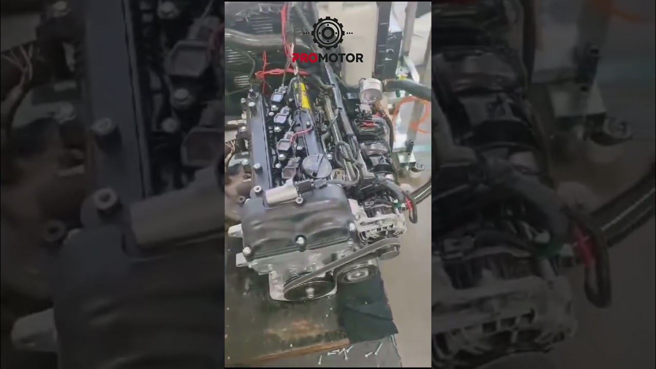 Тест ДВС на заводе - тестируем новый движок