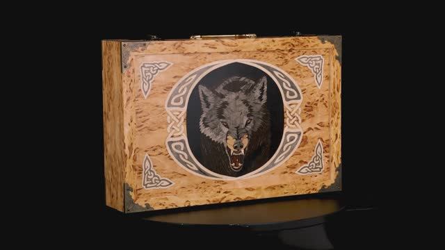 Набор для чистки оружия Волк в кейсе