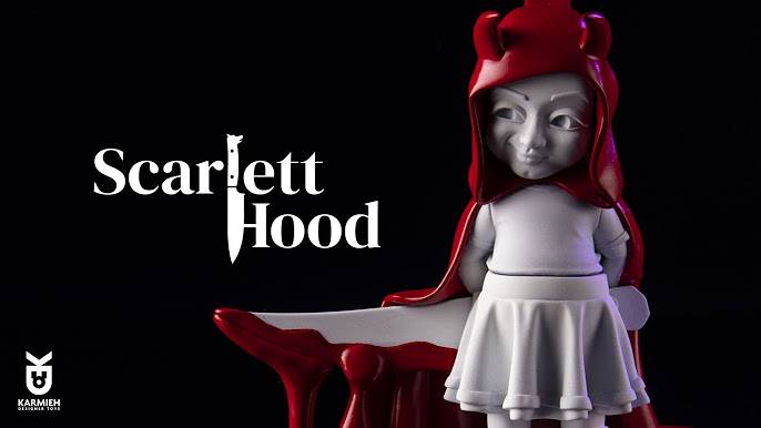 Дизайнерская игрушка Scarlett Hood Blood Edition