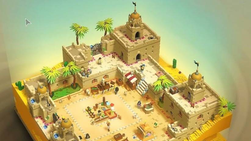 Прохождение Lego Bricktales. Часть 4.2. Пустыня. Ищем животных и сундуки.