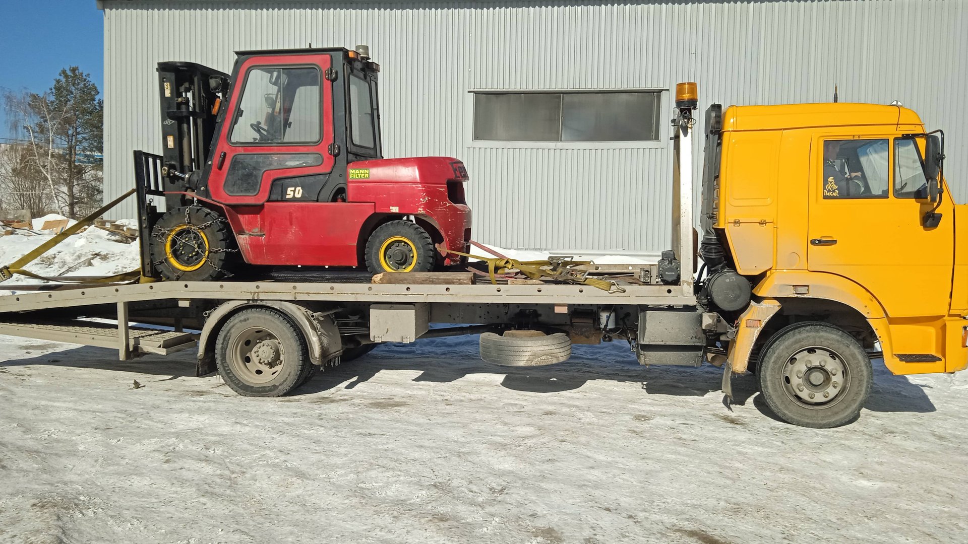 Камаз 4308. Доработка обогрева кабины.