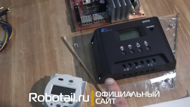 Подключение солнечной батареи для силомера Rocky Boxer