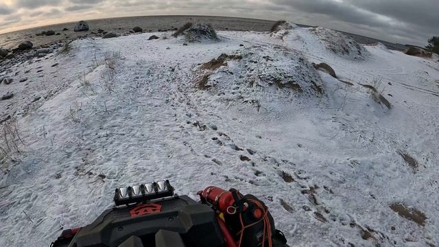 На квадроцикле, Финский залив