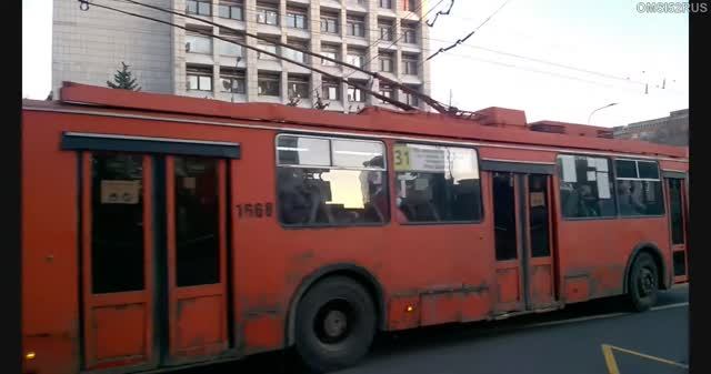 18112020 Нижний Новгород   поездка по 31 и 13 маршруту троллейбуса.
