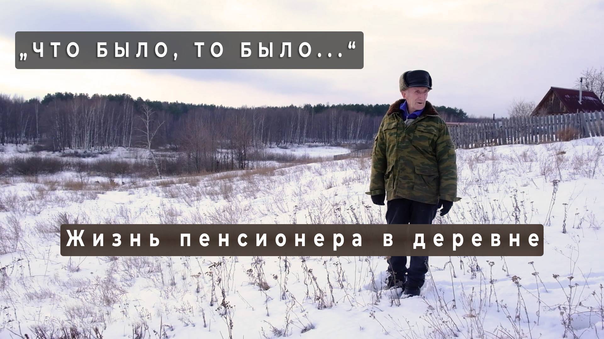 "Что было, то было..." Простая жизнь в  русской деревне. История пенсионера.