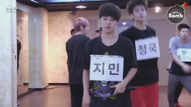 ПАК ЧИМИН ｜Репетиция Attack on Bangtan ｜ БОМБОЧКА 14