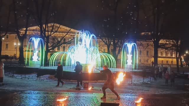 Огненное шоу Дворцовая площадь Санкт-Петербурга #дворцоваяплощадь #огненноешоу #спб piter.su