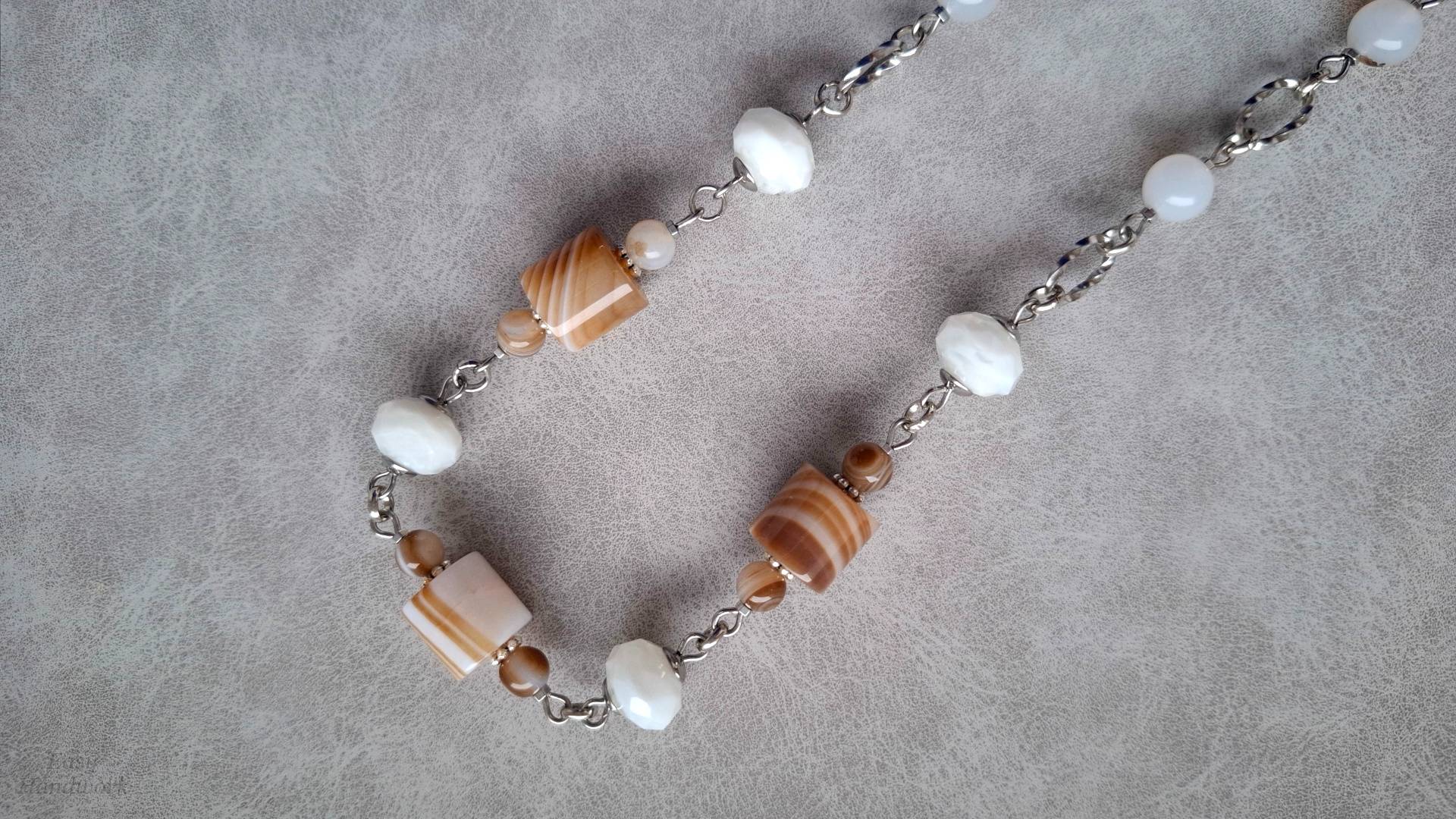 Украшения из кофейного агата. Часть 1