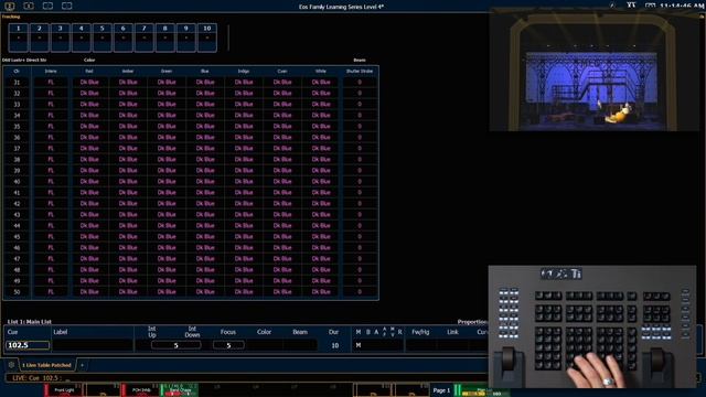Учебный видеокурс Eos IV. Использование кью-листа как эффекта