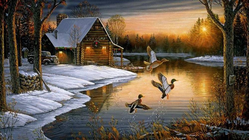 Безмятежность. Художник Сэм Тимм.