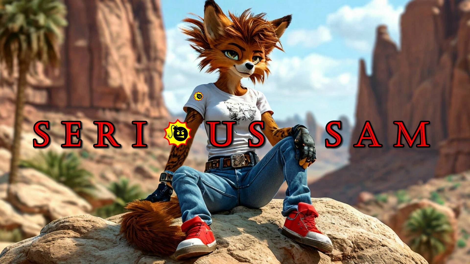 Serious Sam глава Egypt местность Oasis 2001 год год Сложность игры Круто 18+