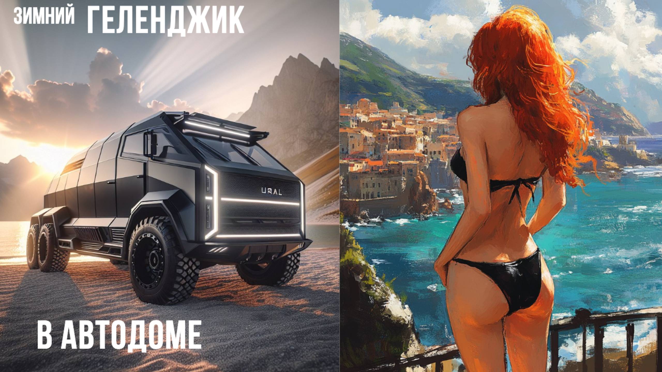 Мы - шпионы и мошенники. Добрые бабушки. Зеркала Козырева. Зимний Геленджик в автодоме Урал Некст.