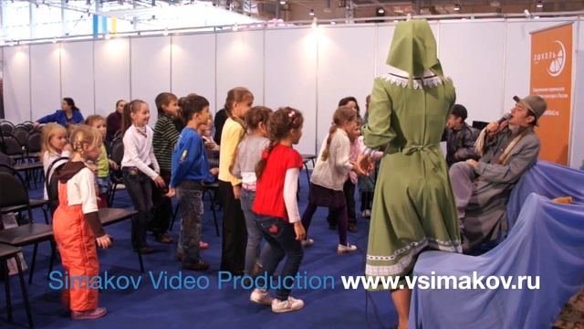 Репортаж об утреннике "Разве угадаешь". Проект "Эшколь"