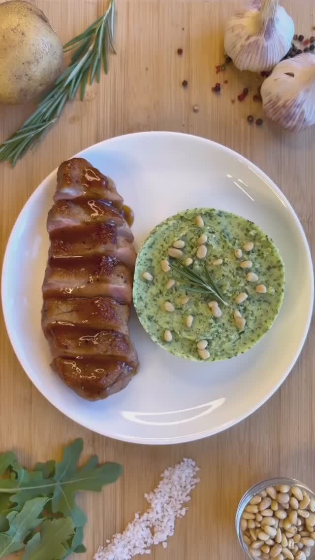 УТИНАЯ ГРУДКА С ПЮРЕ