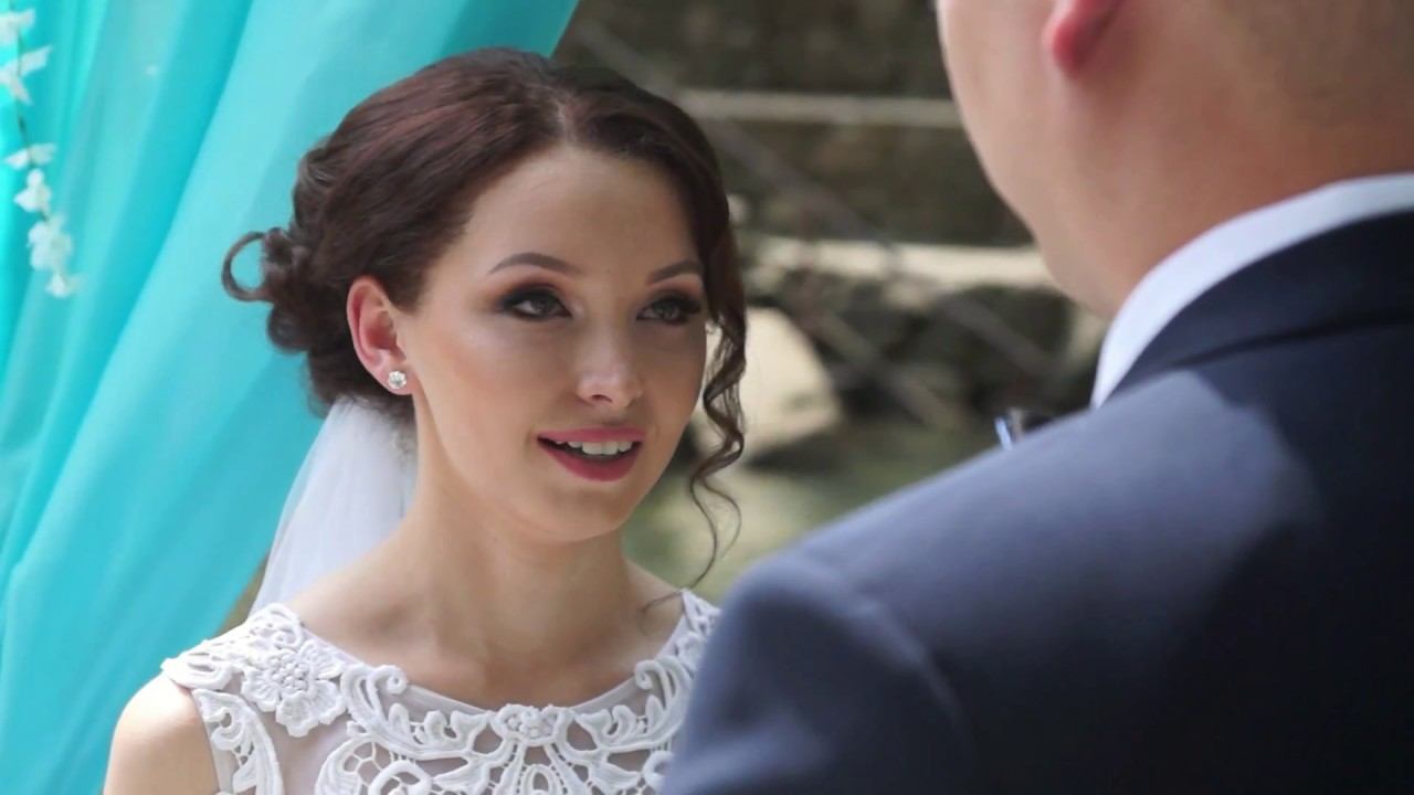 Свадьба на Змейковских водопадах в Сочи