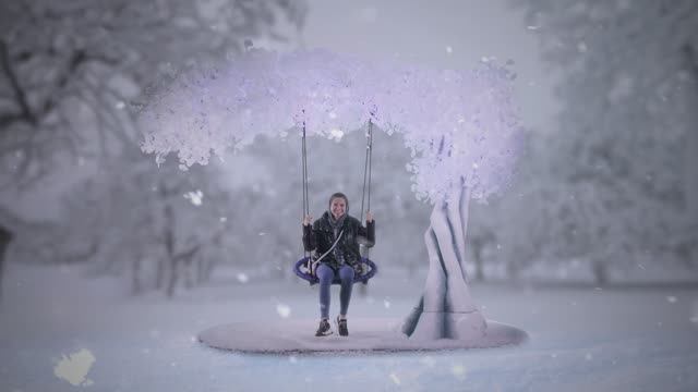 Волшебные качели