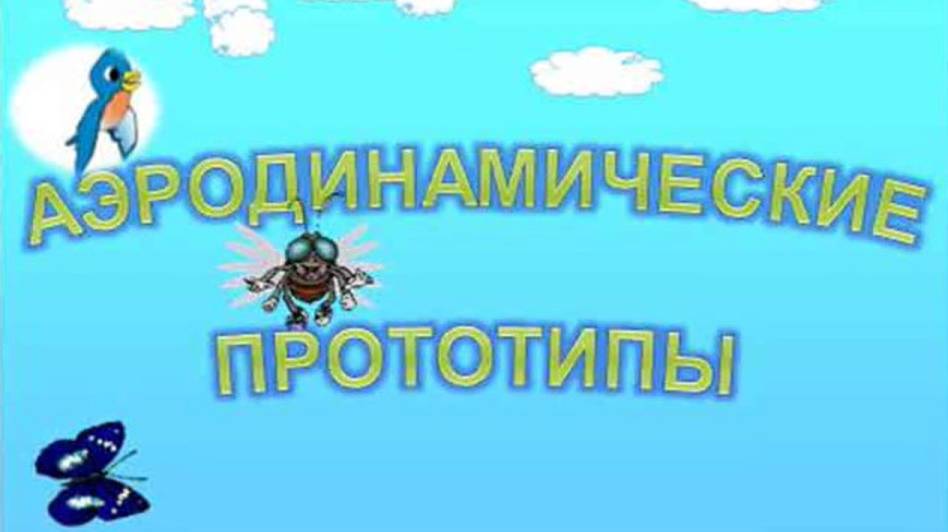 АЭРОДИНАМИЧЕСКИЕ ПРОТОТИПЫ
