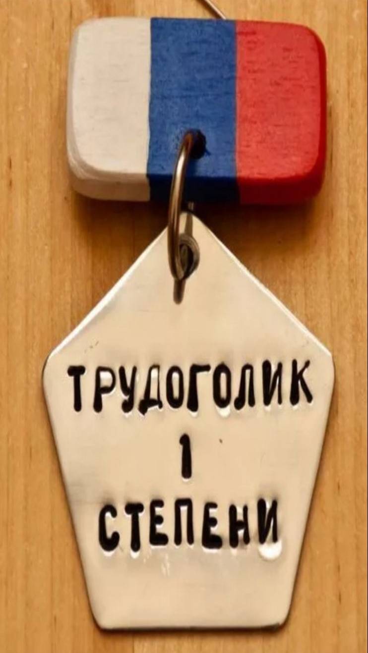 Трудоголик 1 степени