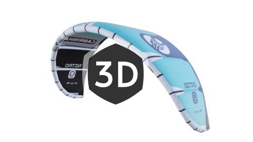 Cabrinha NITRO APEX 2025 год 3D