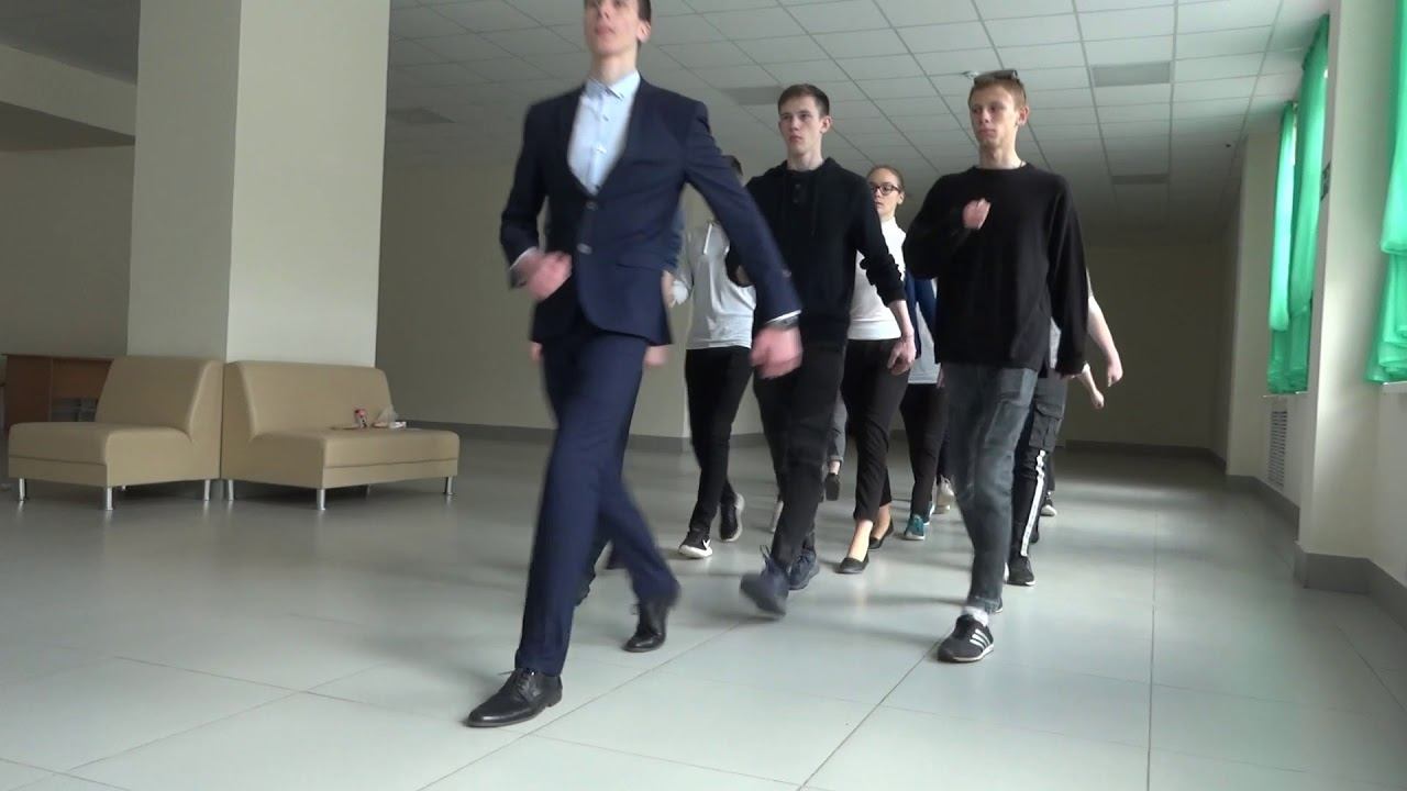 Репетиция смотра военной песни и строя в ОЦ 4