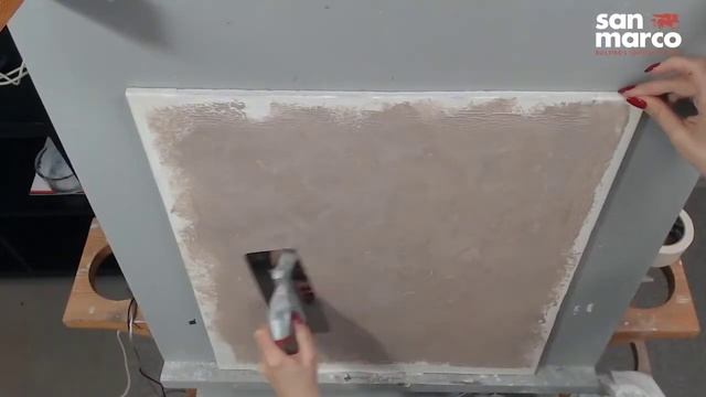 Техника нанесения декоративного покрытия Cadoro от San Marco