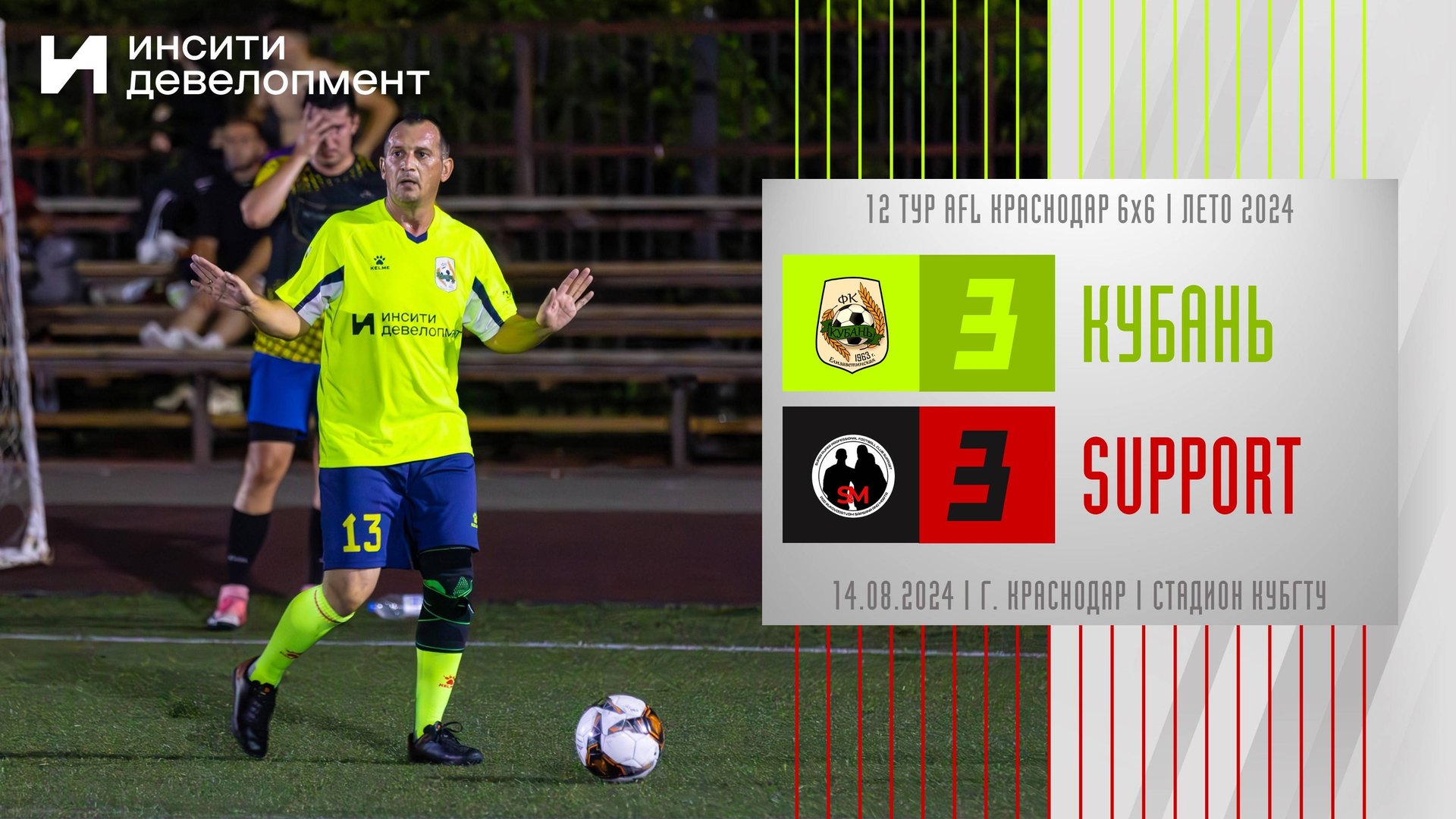 Кубань - Support | 14.08.2024