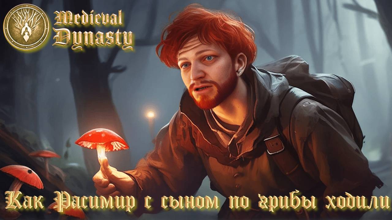 Medieval Dynasty. Как Расимир с сыном по грибы ходил.