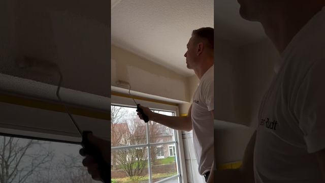 Покраска стен ванной комнаты