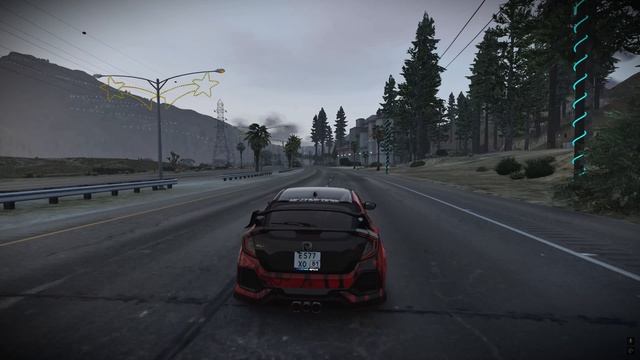 SMOTRA RAGE  GTAV Honda Civic FK8