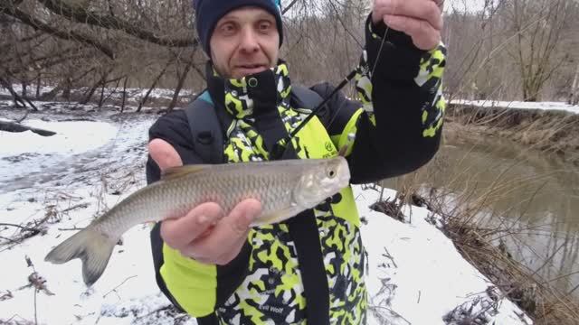 Рыбалка р. Сходня.17.01.2025.