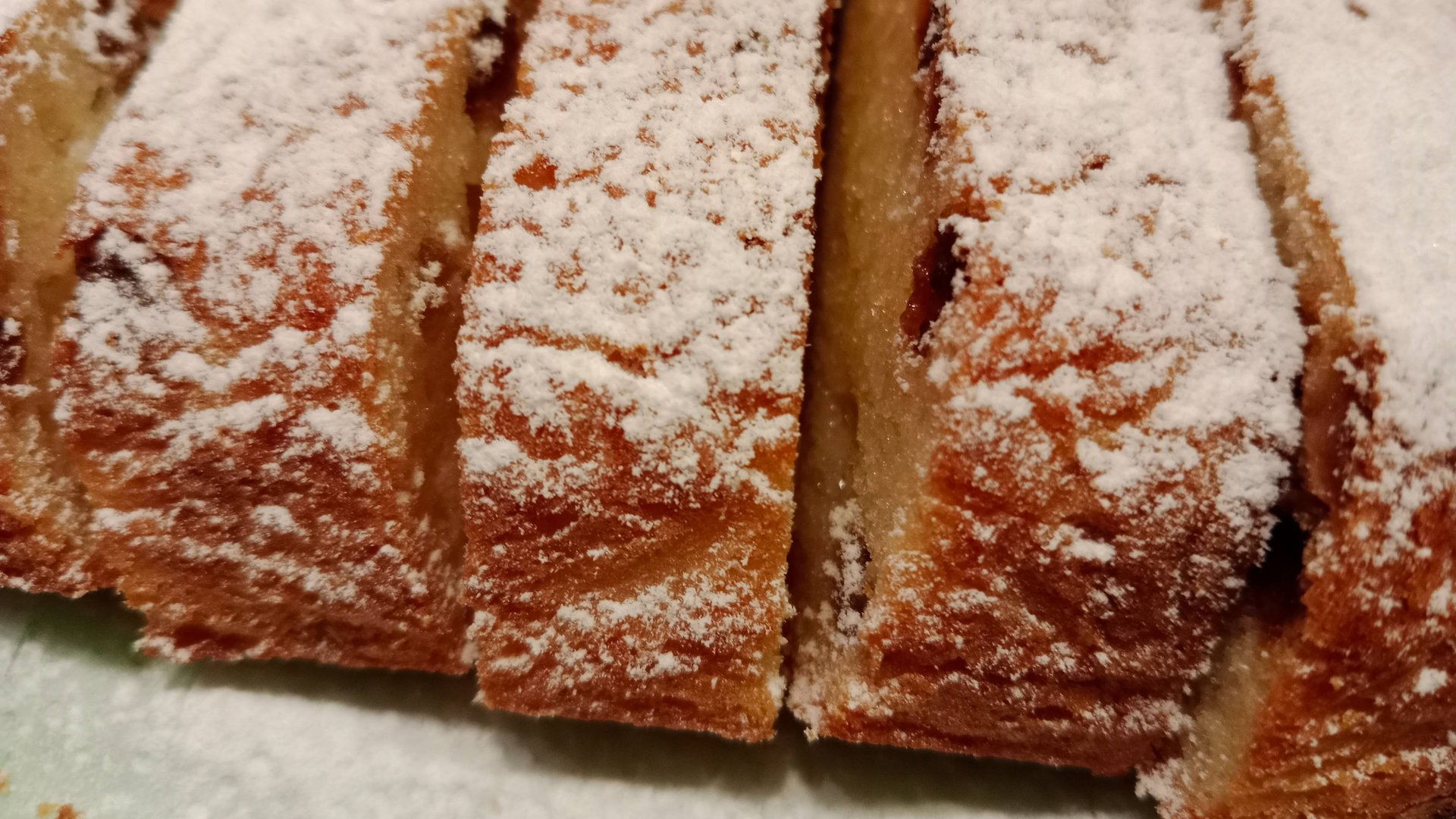 Полоски творожные из смеси "Кекс"