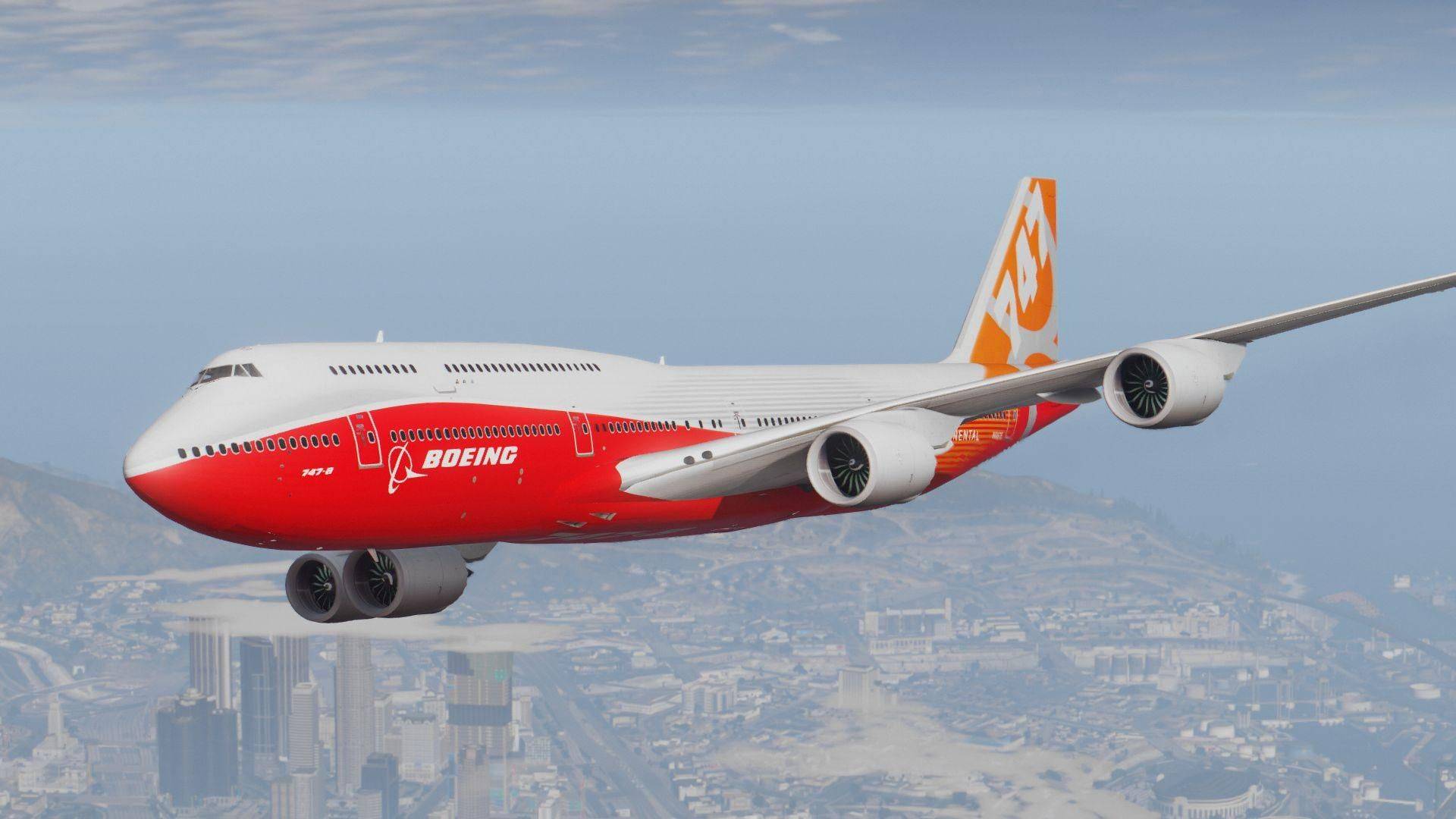 BOEING-747-800, ЗВЕЗДА 1-144, ОБЗОР СОБРАННОЙ МОДЕЛИ