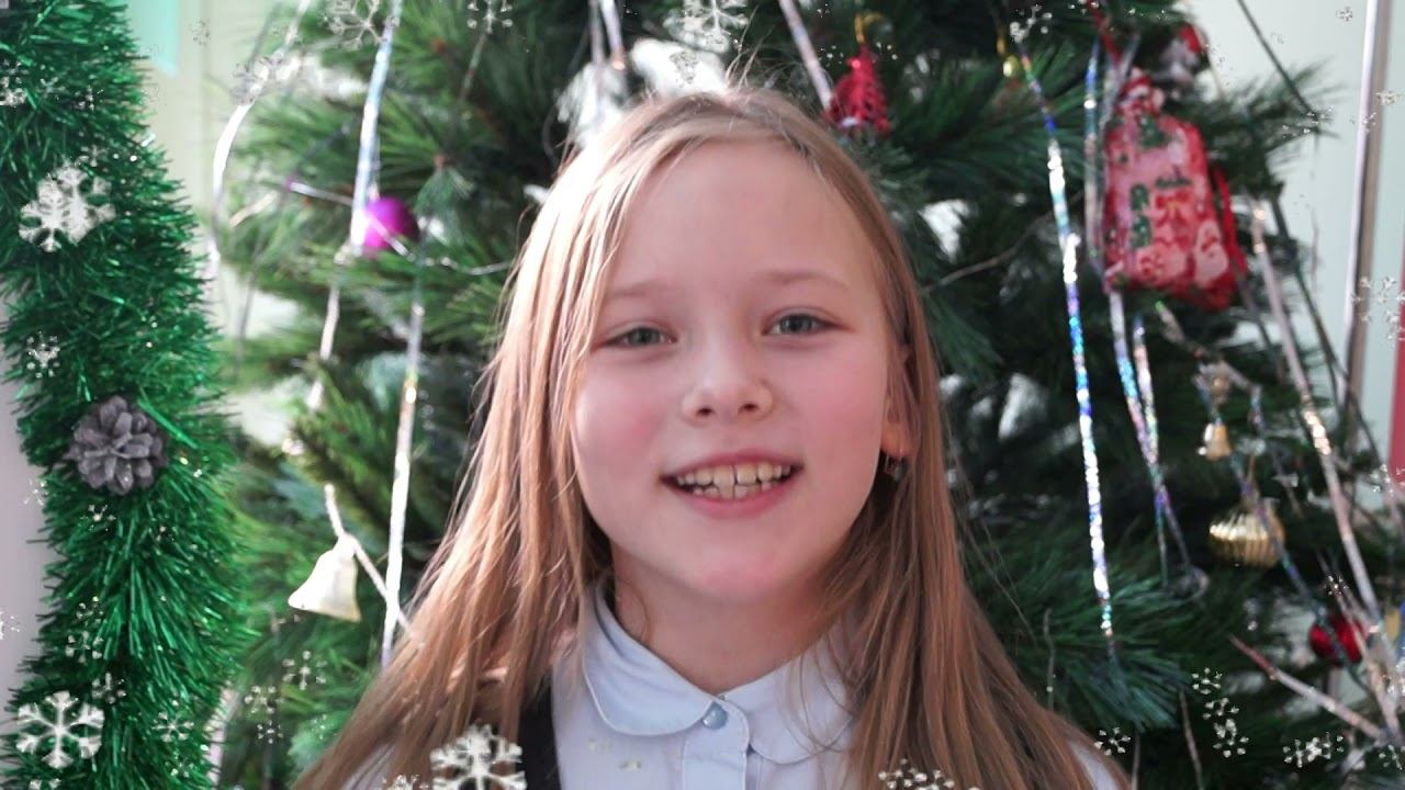 Новогодние стихи от студии детского ТВ "НЬЮТОН" 2 класс